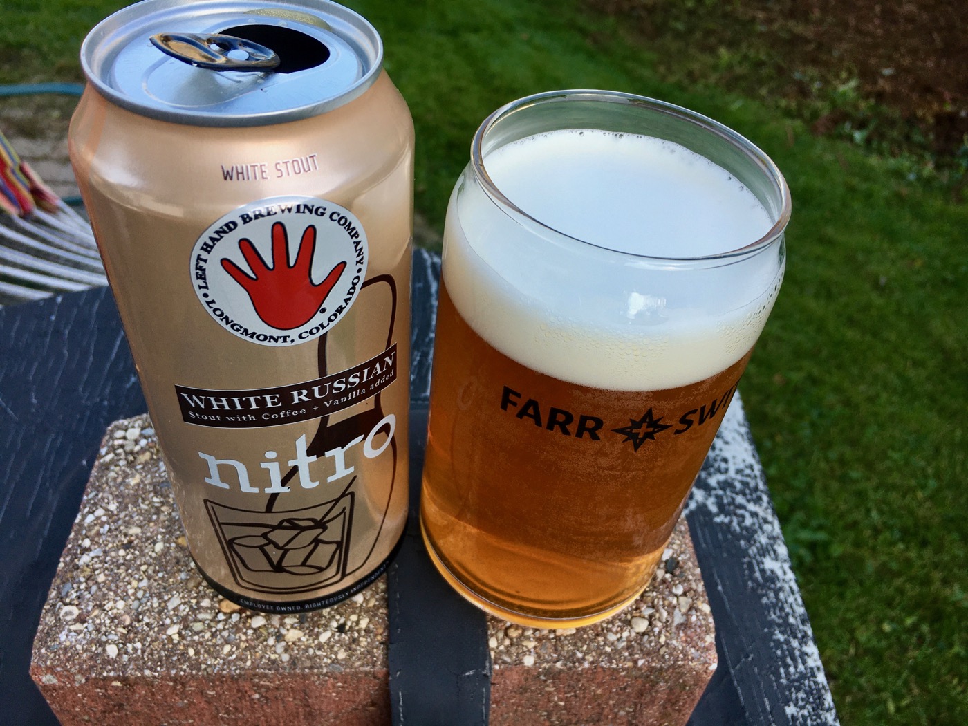 The Left Hand White Russian Nitro really ties the room together ...